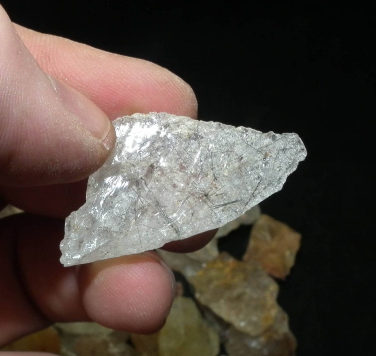 Rough Rutilated Quartz - Buy rough Quartz pieces Online - UK Minerals