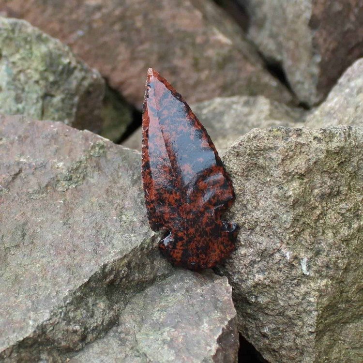 Mahogany Obsidian Arrowheads - Buy Gemstone Arrowheads Online - UK