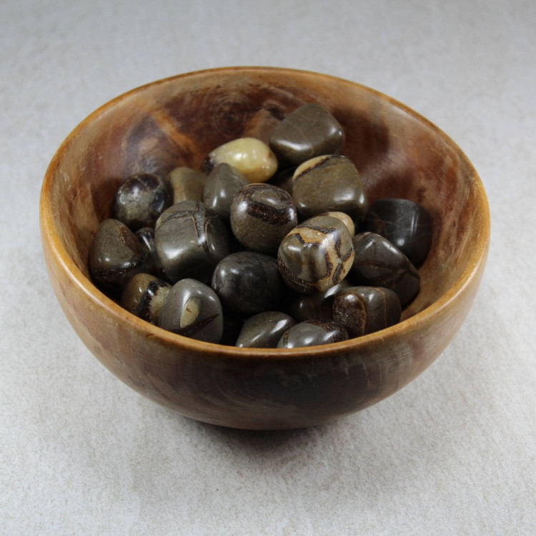 Septarian Tumblestones - Buy tumbled Septarian pieces - UK Rock Shop