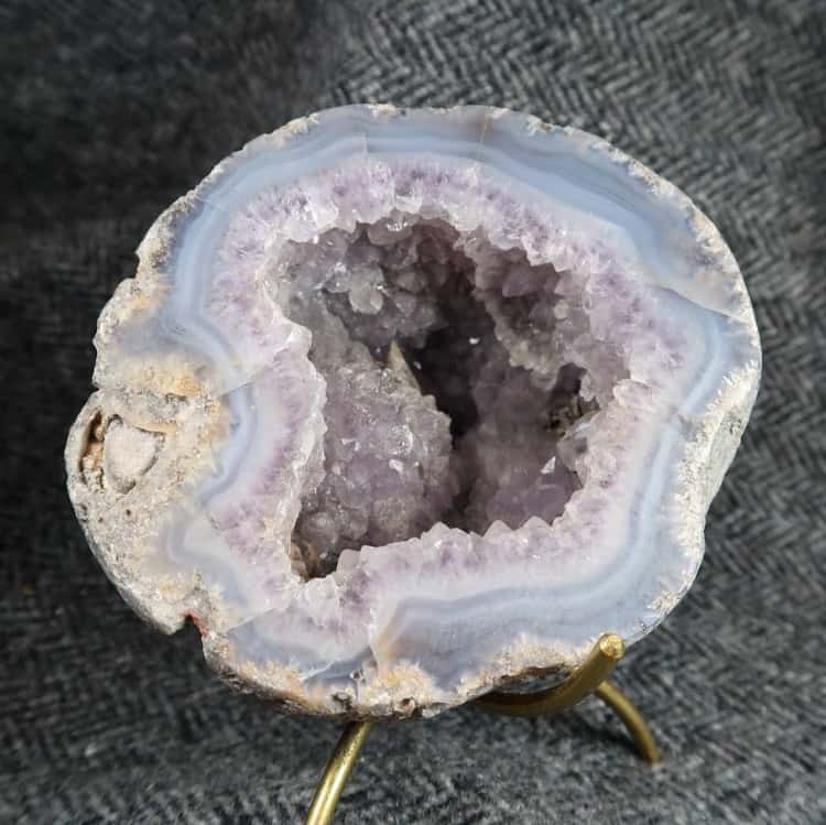 Blue Lace Agate Geode - Buy Agate Geodes Online - UK Mineral Shop