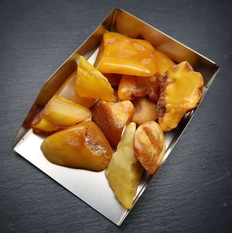 Rough Butterscotch Amber from the Baltic | Raw Baltic Amber
