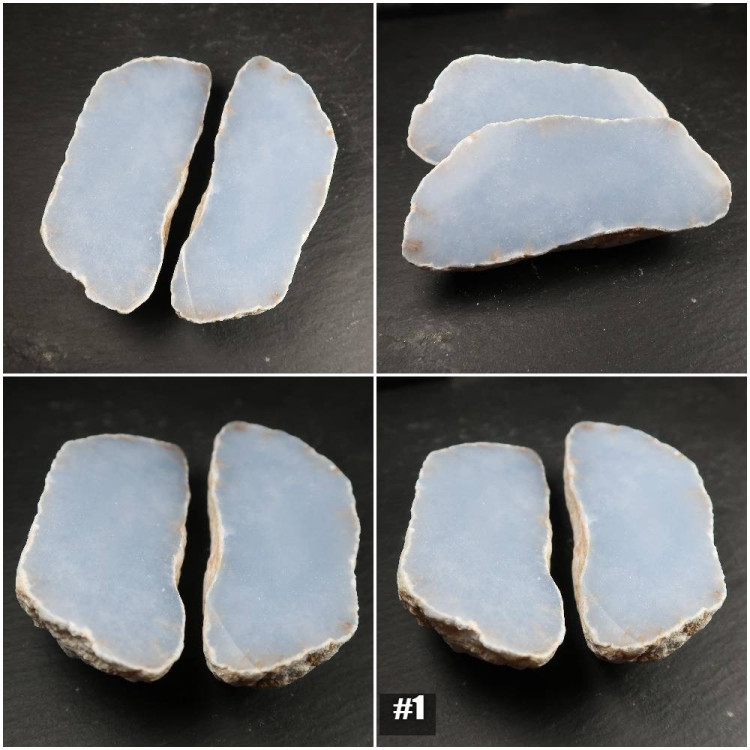 Polished Blue Anhydrite - Buy Polished Angelite - UK Shop