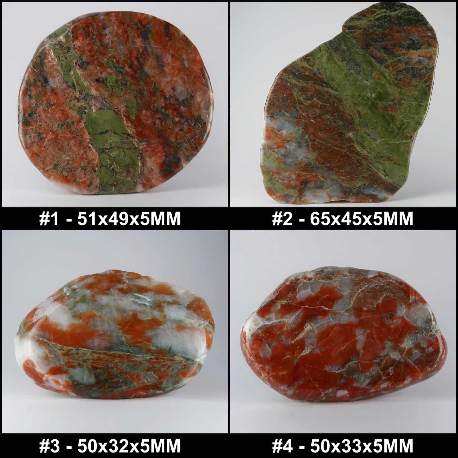 Polished Lewisian Gneiss slices | Mineral Specimens from the UK