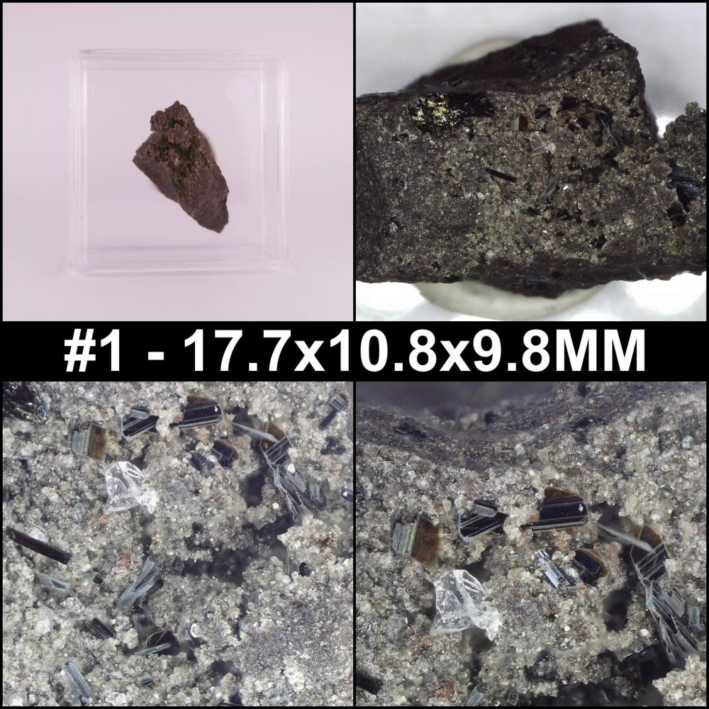 Biotite and Pseudobrookite from Rothenberg quarry, Germany