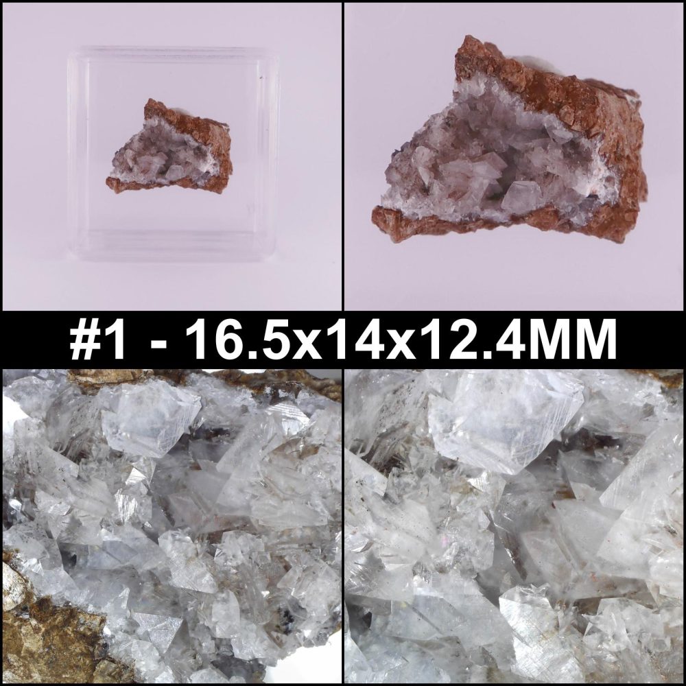 Calcite from Lindal Moor Mine, Cumbria - Albion Fire and Ice