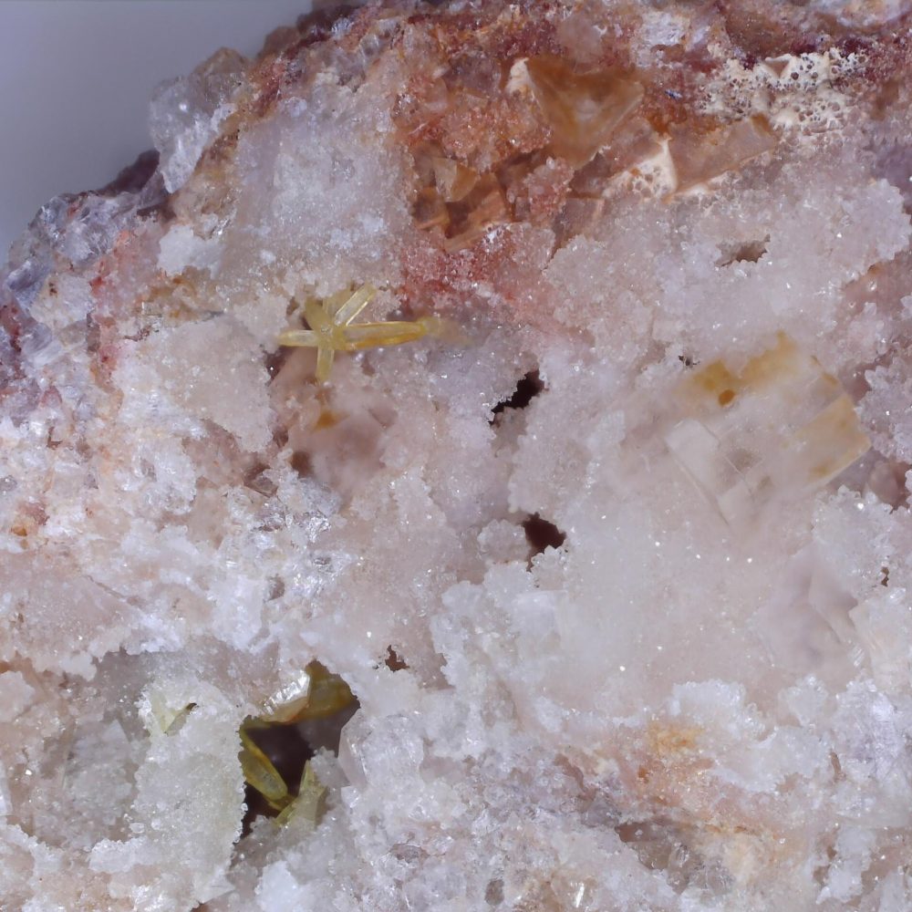 Mimetite from Lantignié, France - Albion Fire and Ice
