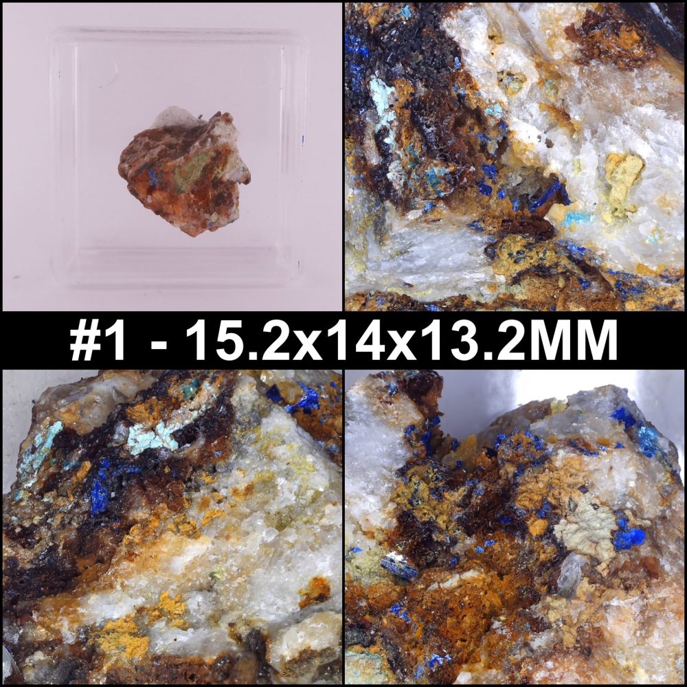 Linarite specimens | Reference specimens of Linarite